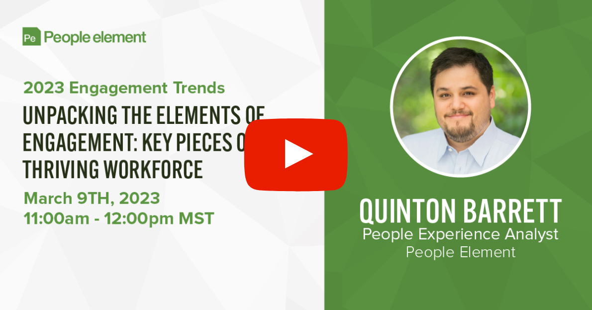 Unpacking The Elements Of Engagement Webinar Download